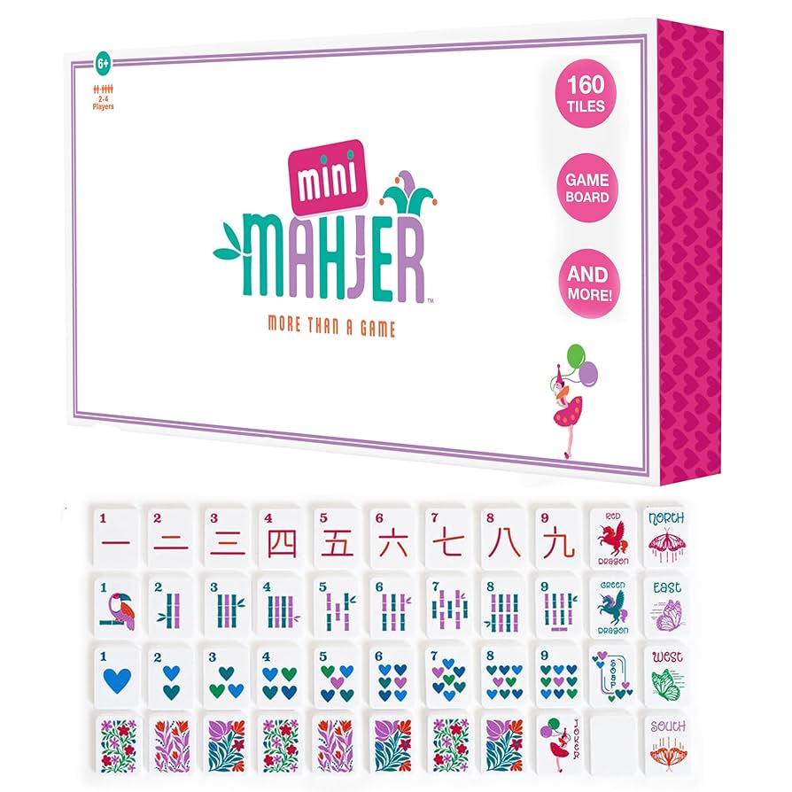 Mini Mahjer Complete Game - Rackin Rosie Edition – Top Knot Gifts ...