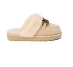 Taos Slippers Natural – Top Knot Gifts & Boutique
